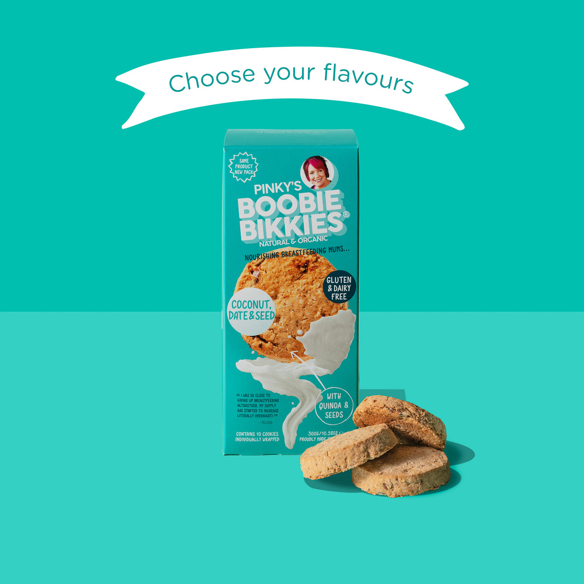 Boobie Bikkies Single Pack - Option 1 – Boobie Foods